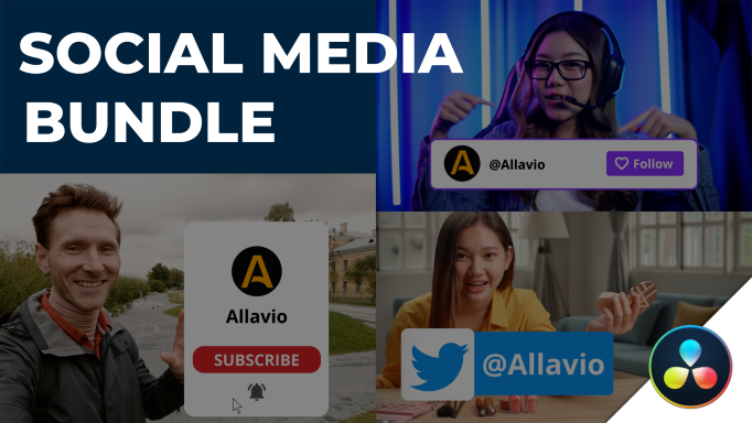 Social Media Templates For DaVinci Resolve Download