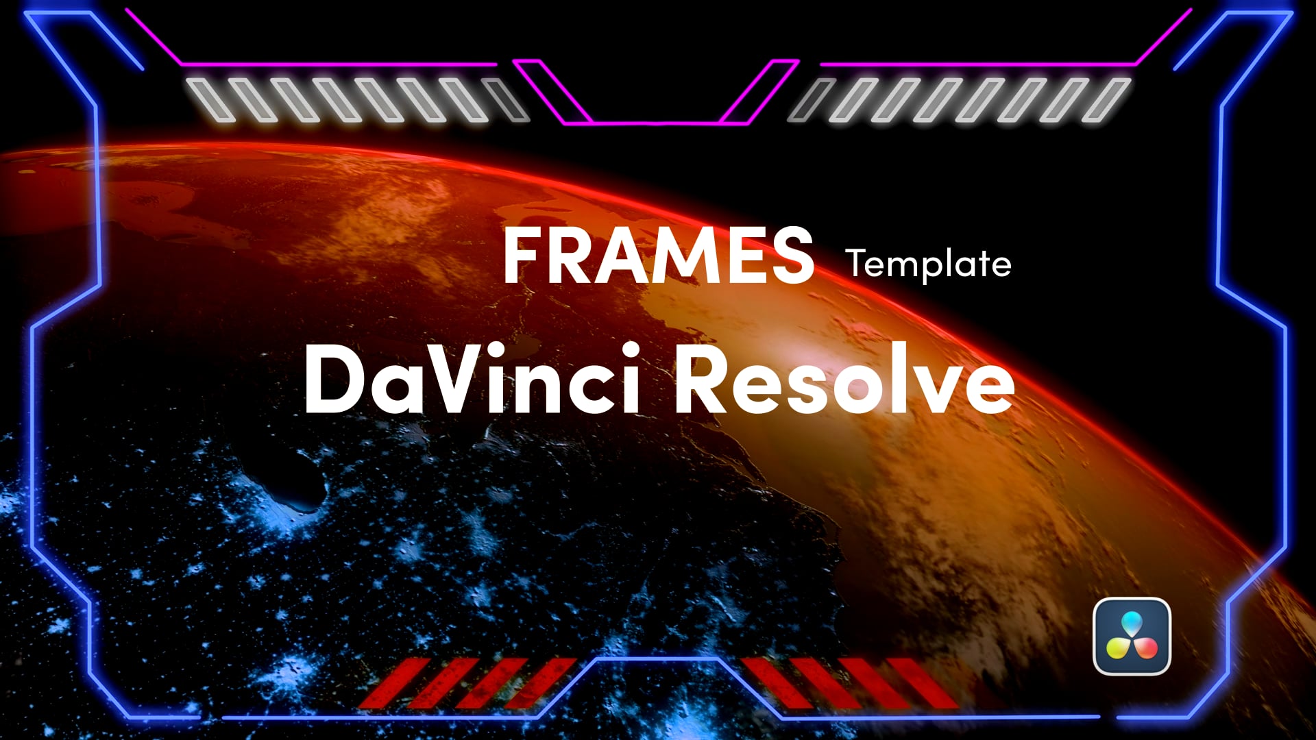 Frames - Animated Border Template for DaVinci Resolve - Allavio