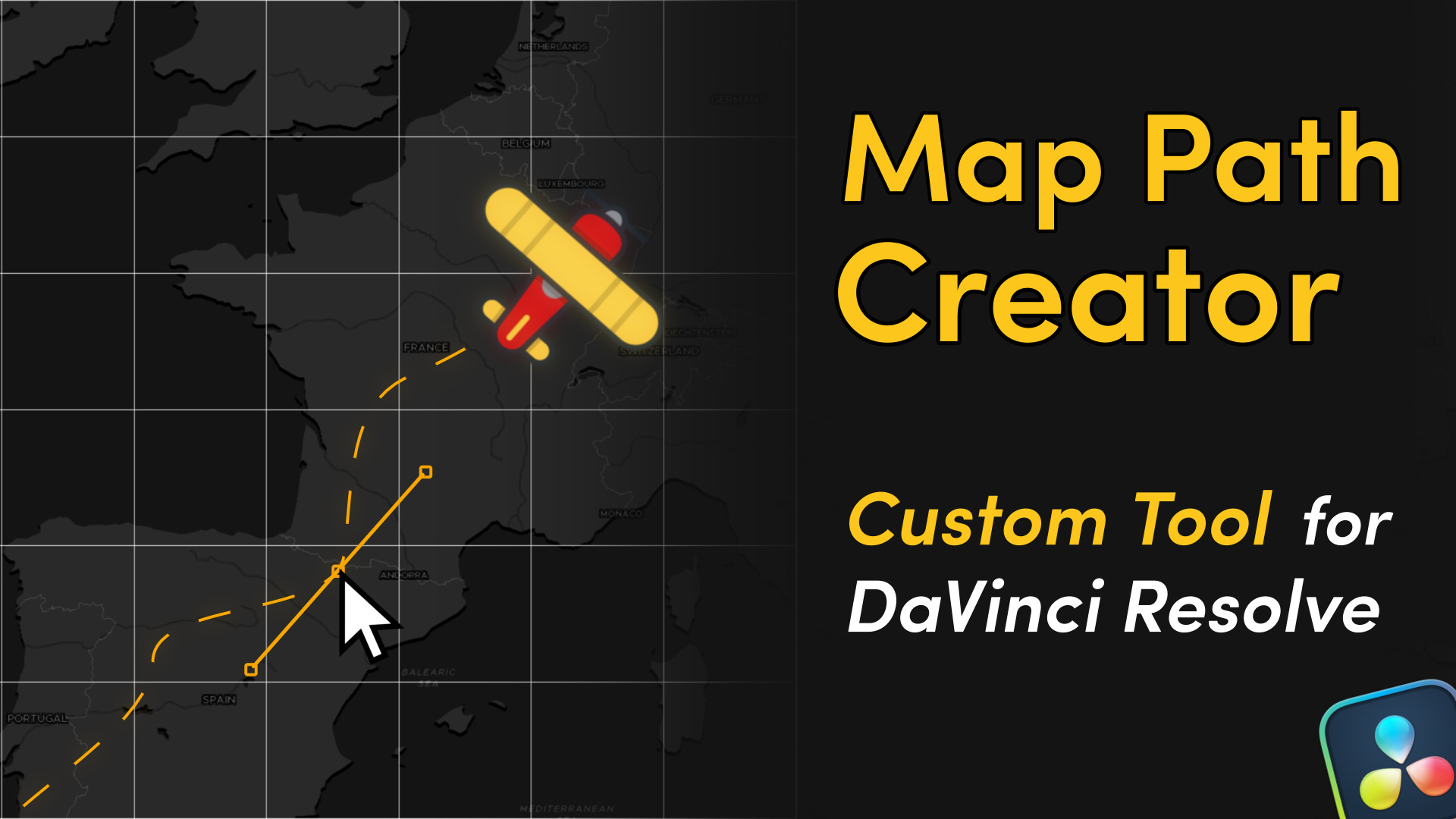 Map Path Creator for DaVinci Resolve | Download